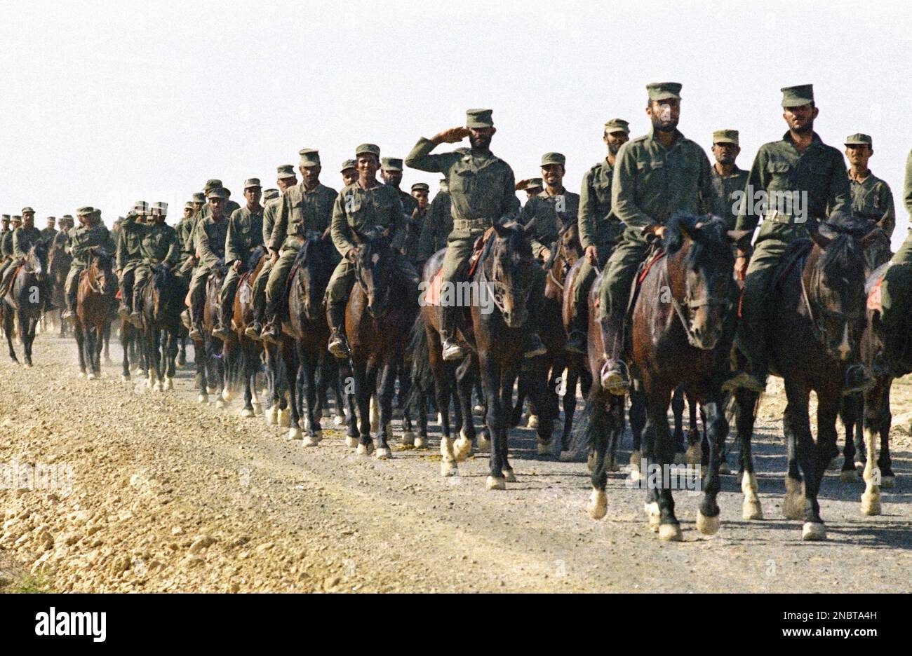 In the dust of the Iranian desert near Persepolis on July 5, 1971 ...