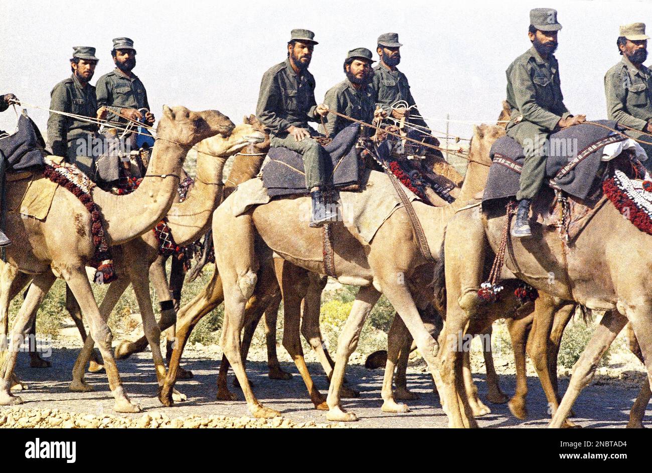 In the dust of the Iranian desert near Persepolis on July 5, 1971 ...