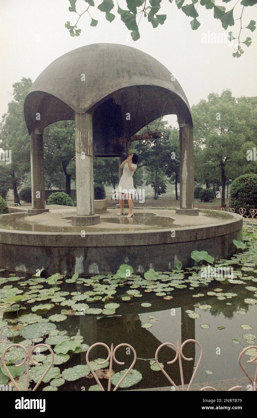 Hiroshima in 1970, 25 years after the atomic bomb which was dropped on ...