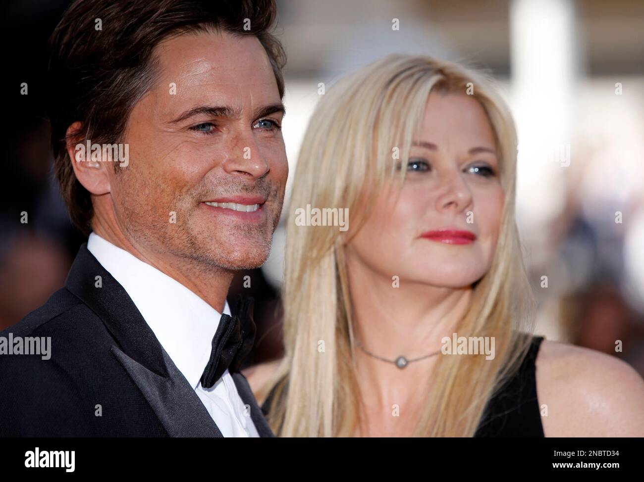 Actor Rob Lowe and his wife Sheryl arrive for the screening of The Tree ...
