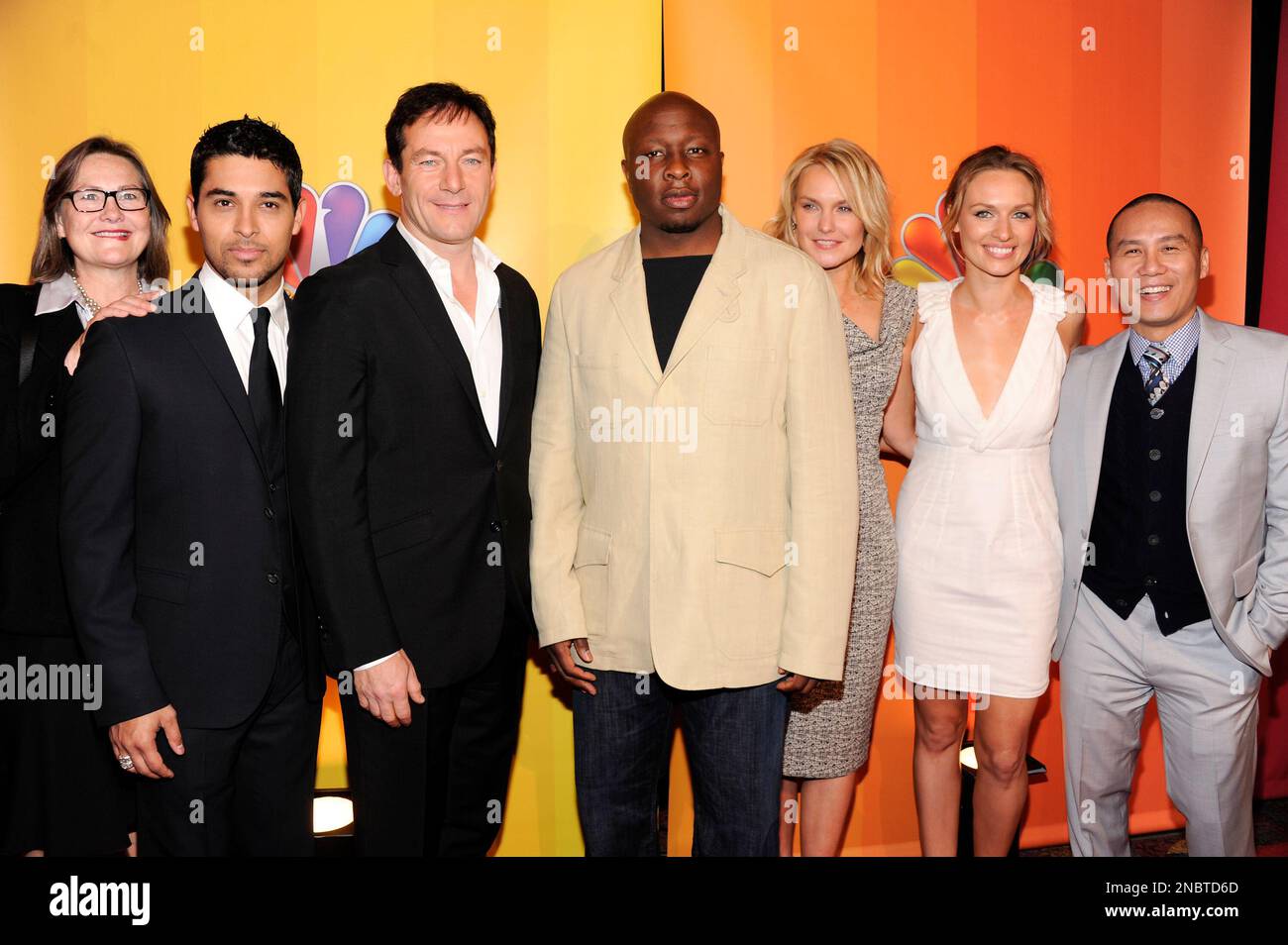 The cast of "Awake", from left, Cherry Jones, Wilmer Valderrama, Jason ...