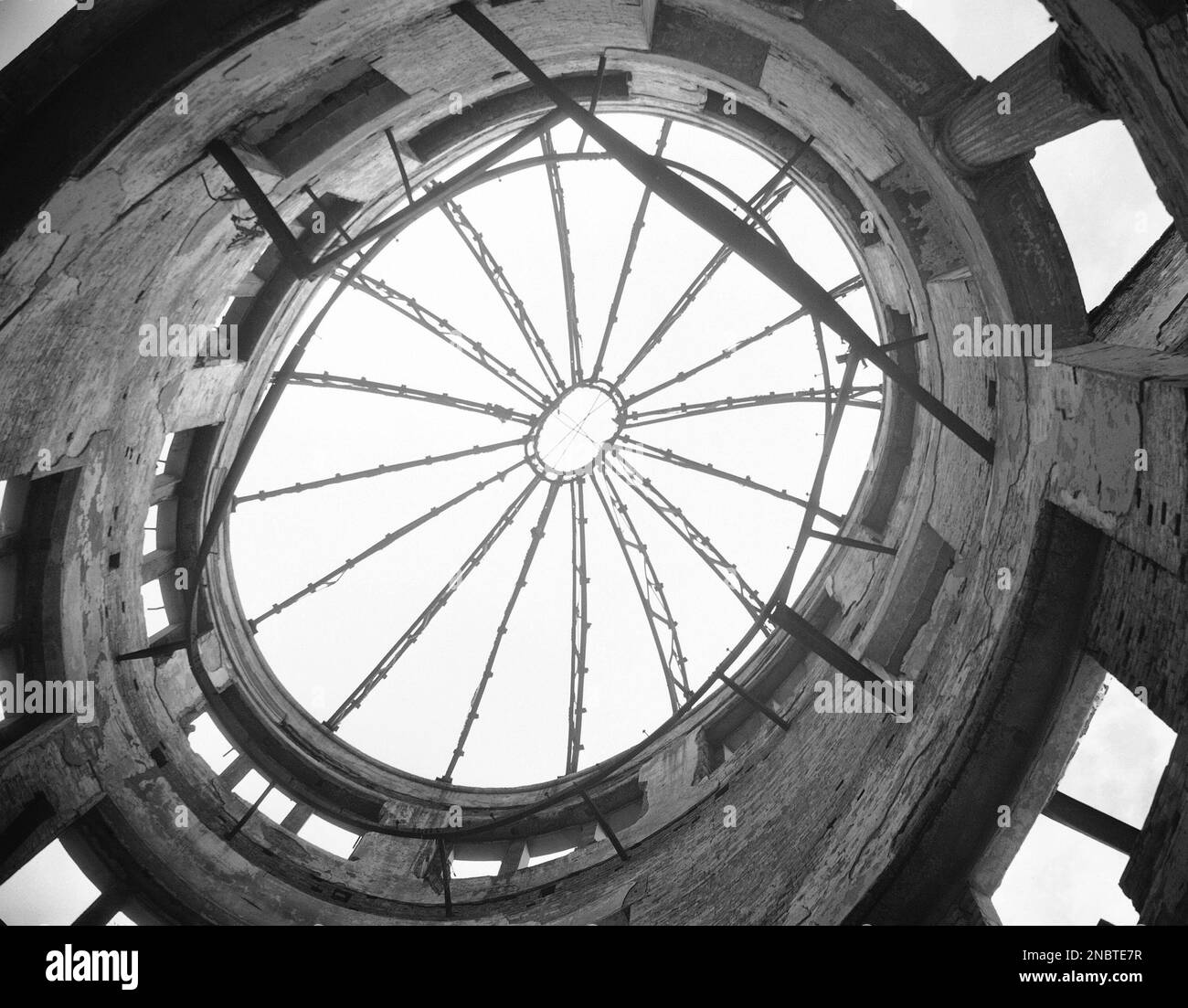 This is the top of dome structure of the building which now stands as a ...