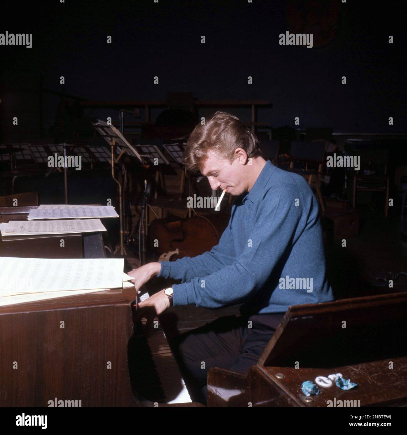 Tommy Steele. English entertainer regarded as Britain's first teen idol ...