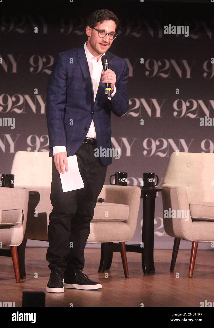 New York, NY, USA. 13th Feb, 2023. Josh Horowitz at the Paramount Star ...