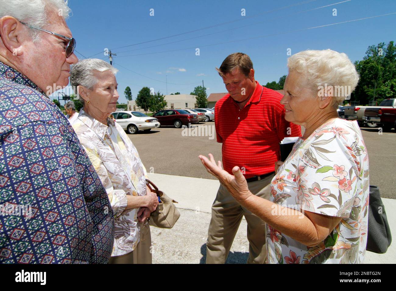Redwood United Methodist members Sonny Penley, left, his wife Flemmie ...