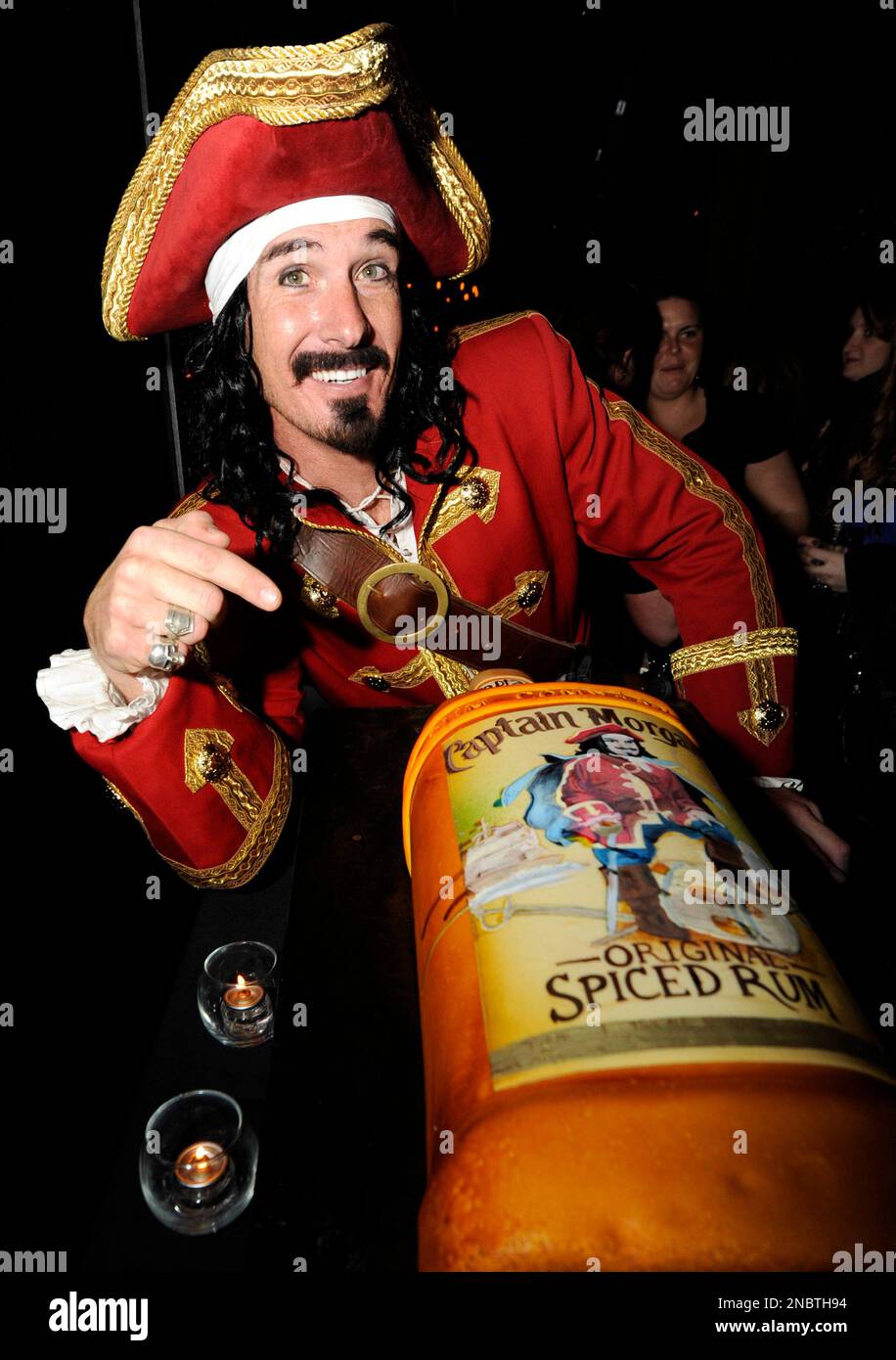 ** COMMERCIAL IMAGE ** In this photograph released by Captain Morgan on ...
