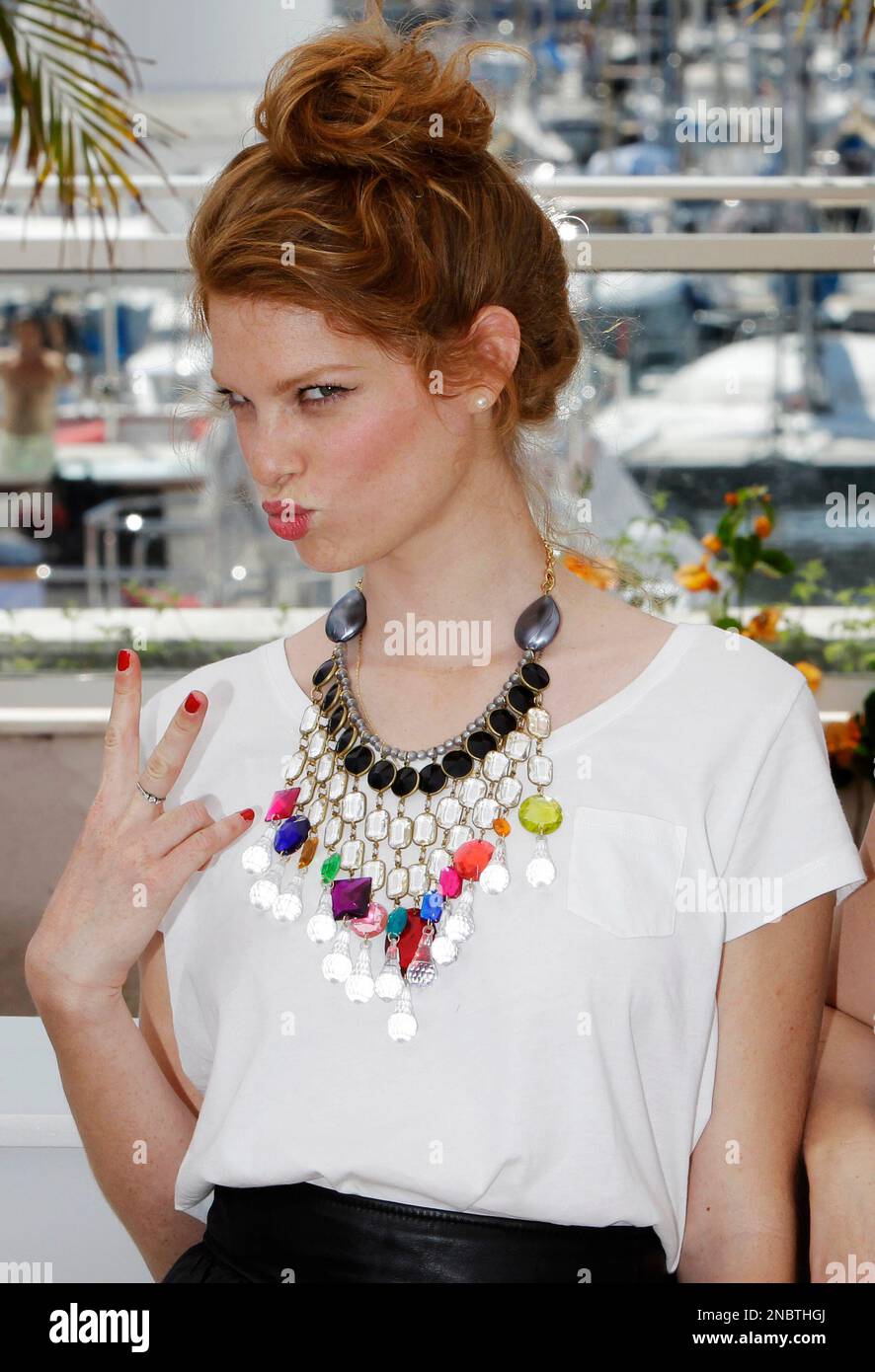 Actress Yuval Scharf poses during a photo call for Footnote at the 64th ...