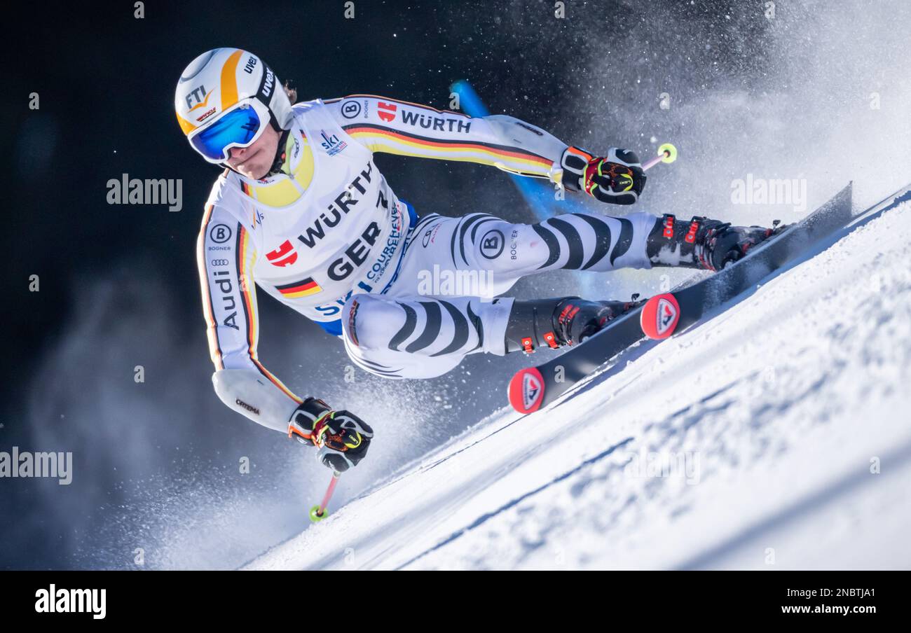 Courchevel, France. 14th Feb, 2023. Alpine Skiing: World Championship, Team, Mixed, Team ...
