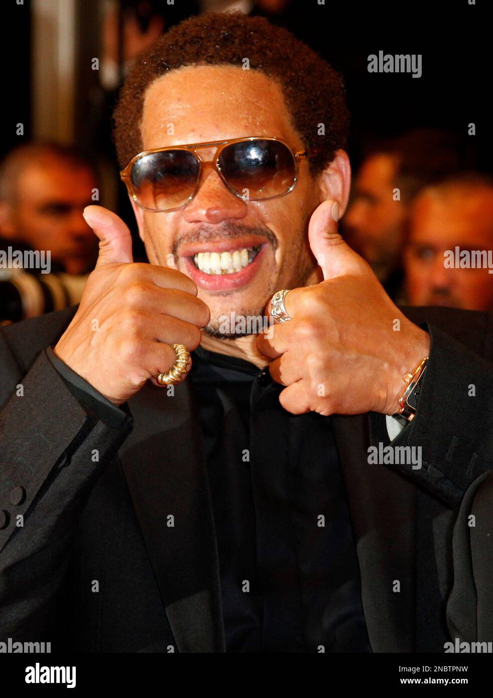 Actor Joey Starr arrives for the screening of Polisse at the 64th ...