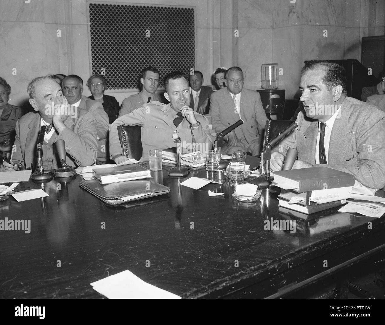 Senator Joseph Welch, special Army counsel in the McCarthy-Army Senate ...