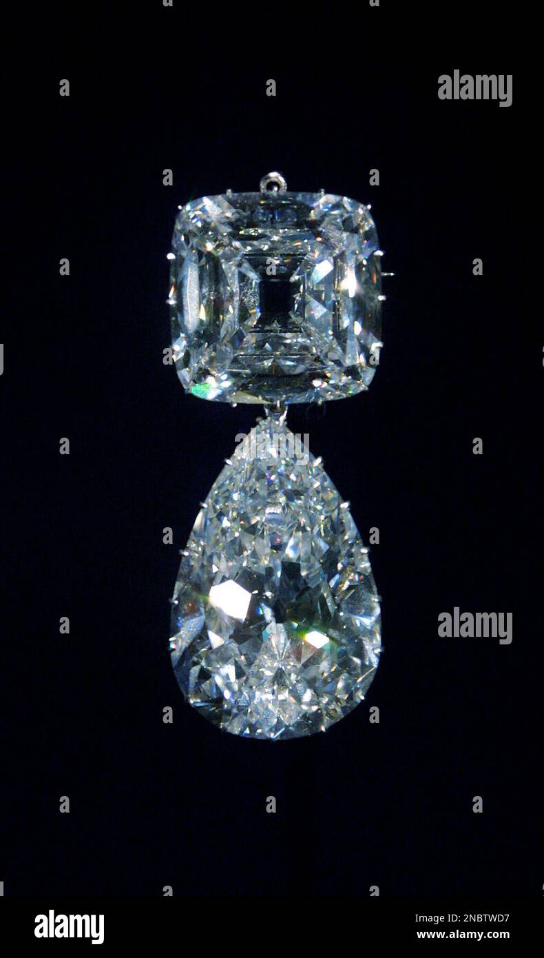 File photo dated 17/05/02 of the Cullinan III and IV Brooch, 1908-10, among Royal treasures as ...
