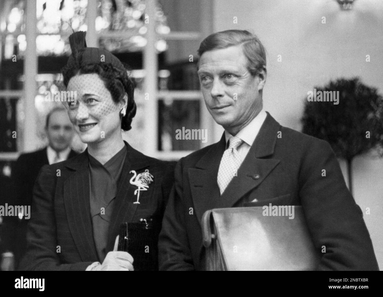 The Duke and Duchess of Windsor, Prince Edward and Wallis Simpson, in Madrid, Spain on June 24 ...