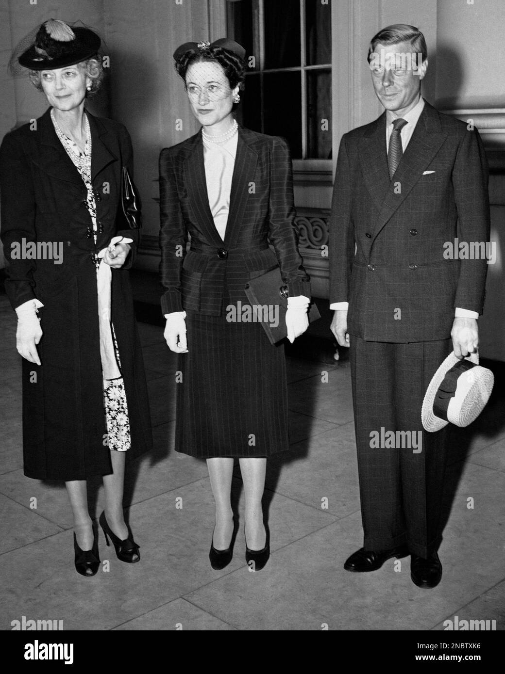 The Duke and Duchess of Windsor, Prince Edward and Wallis Simpson ...