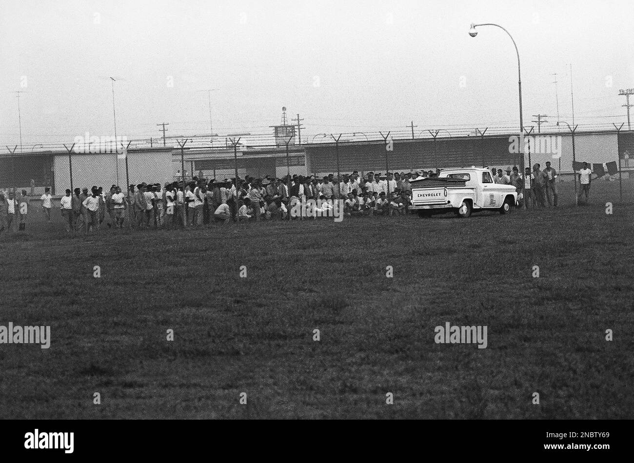 Some 500 inmates at the Louisiana State Prison at Angola, Louisiana on ...