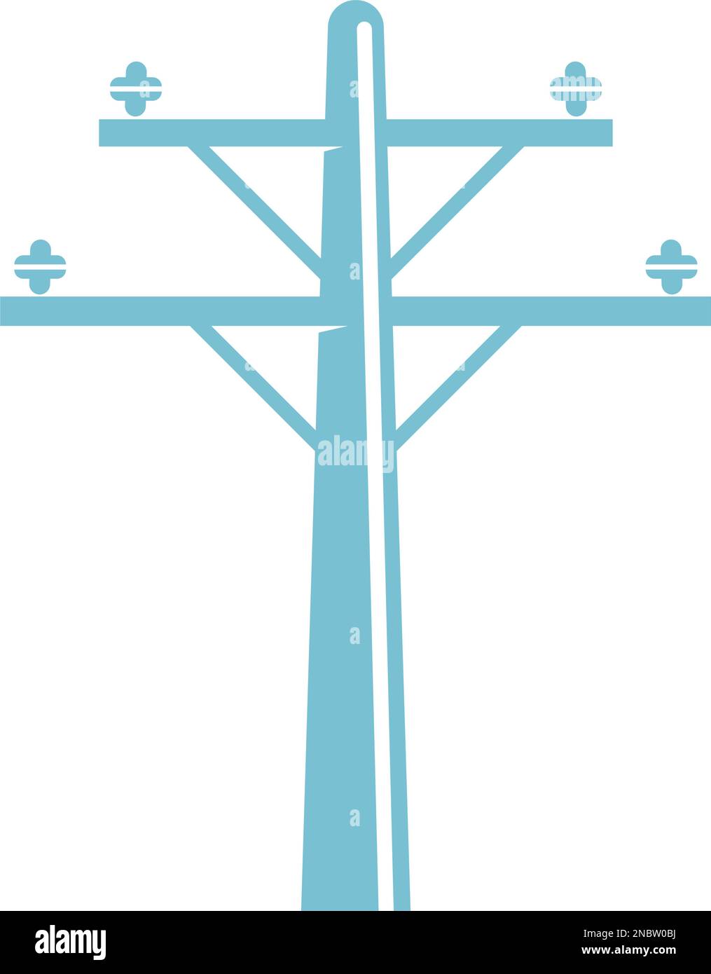Electric pole icon design illustration Stock Vector Image & Art - Alamy