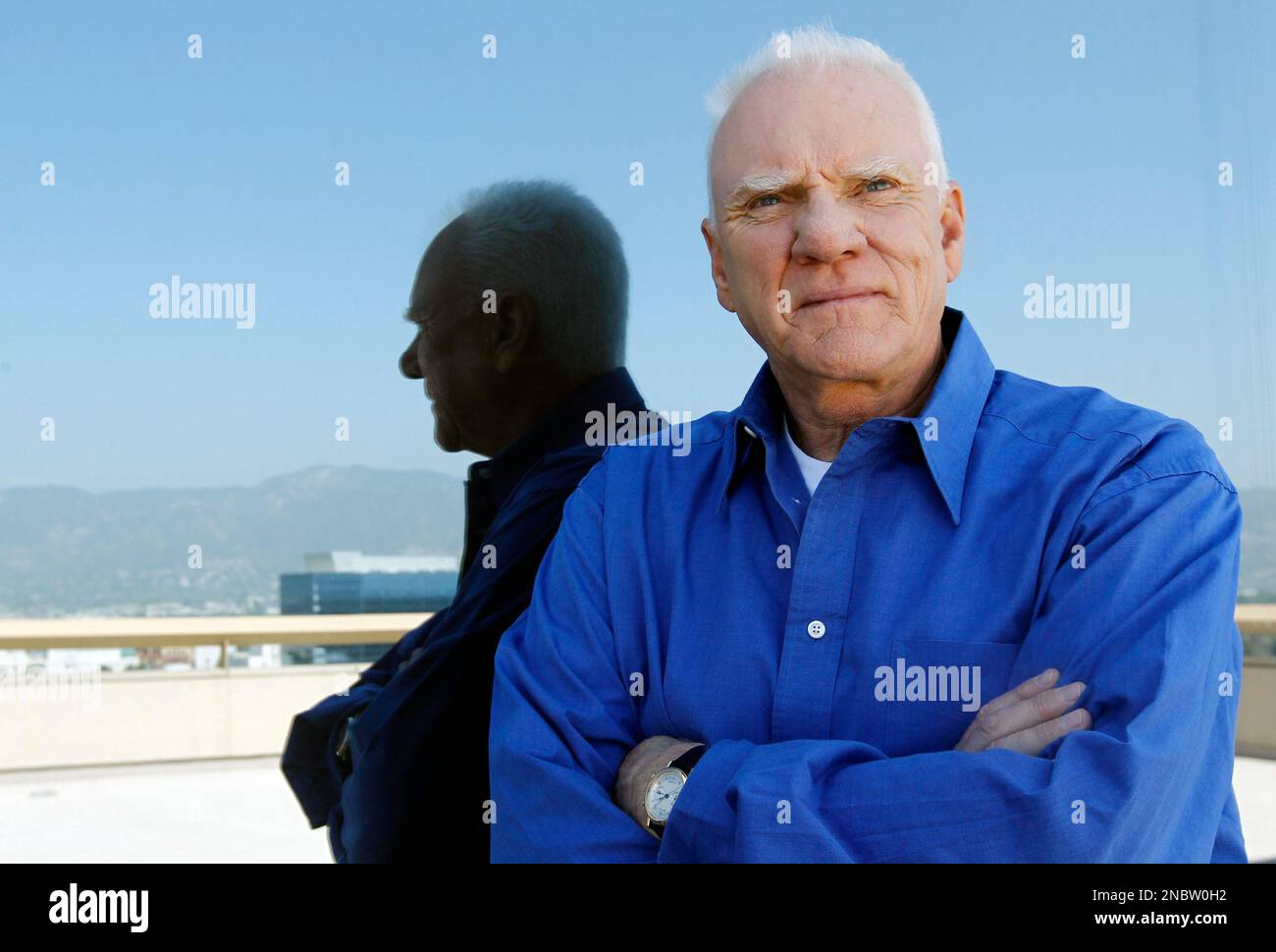 Actor Malcolm McDowell poses for a portrait, while promoting the 40th ...
