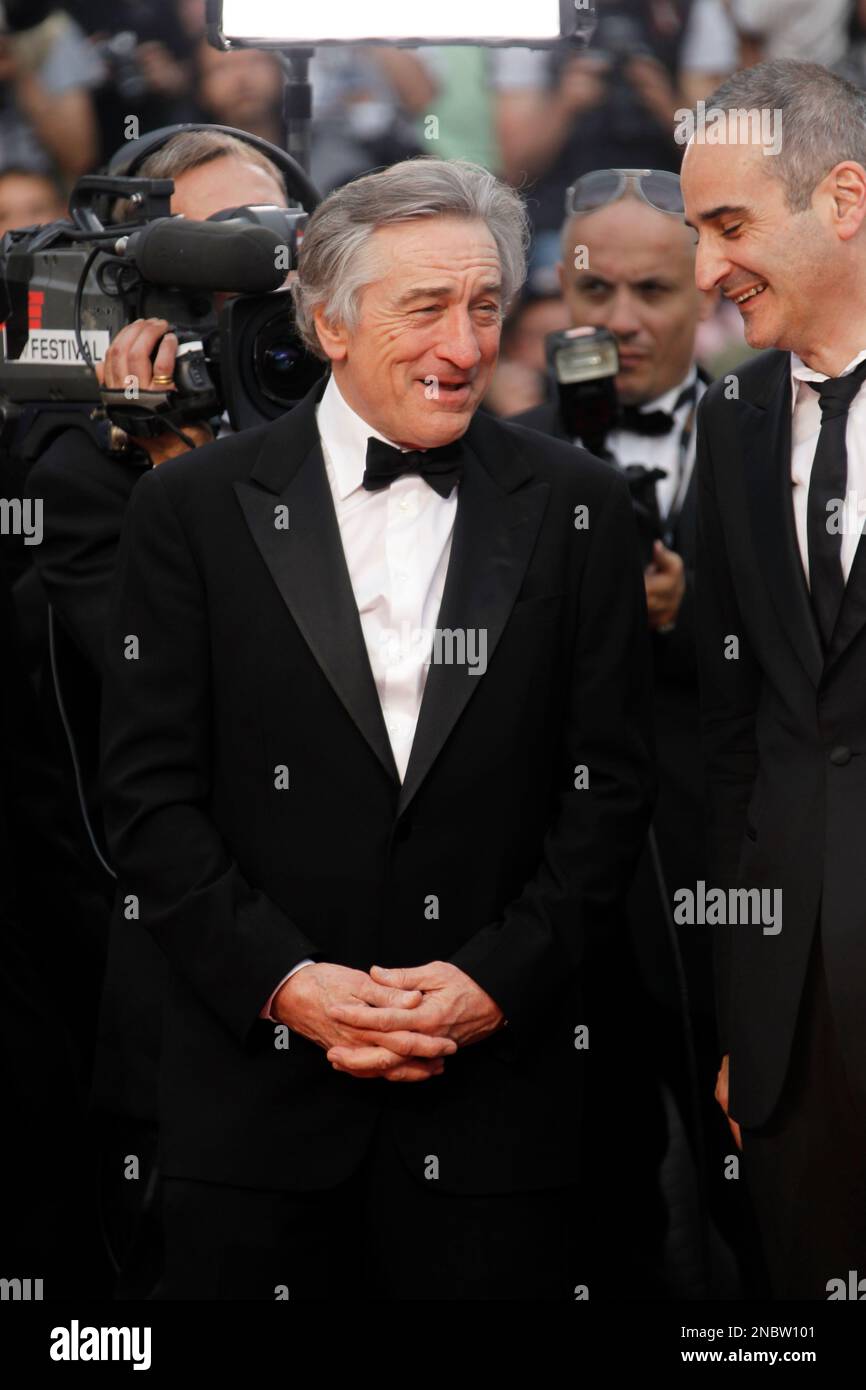 American director Robert De Niro arrives for the screening of Midnight ...