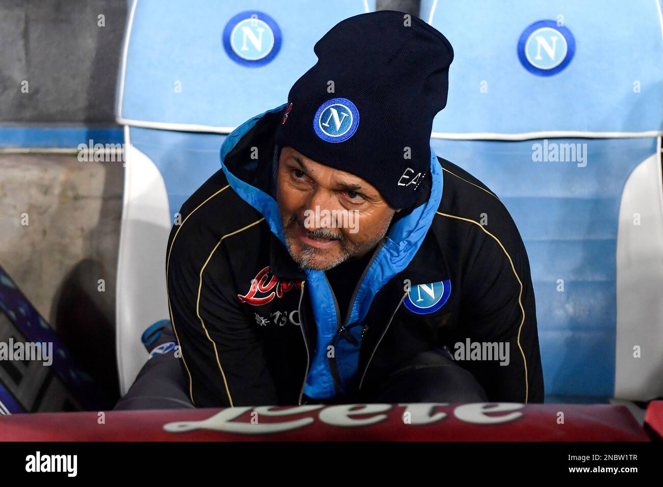 Luciano Spalletti head coach of SSC Napoli during the Serie A football ...