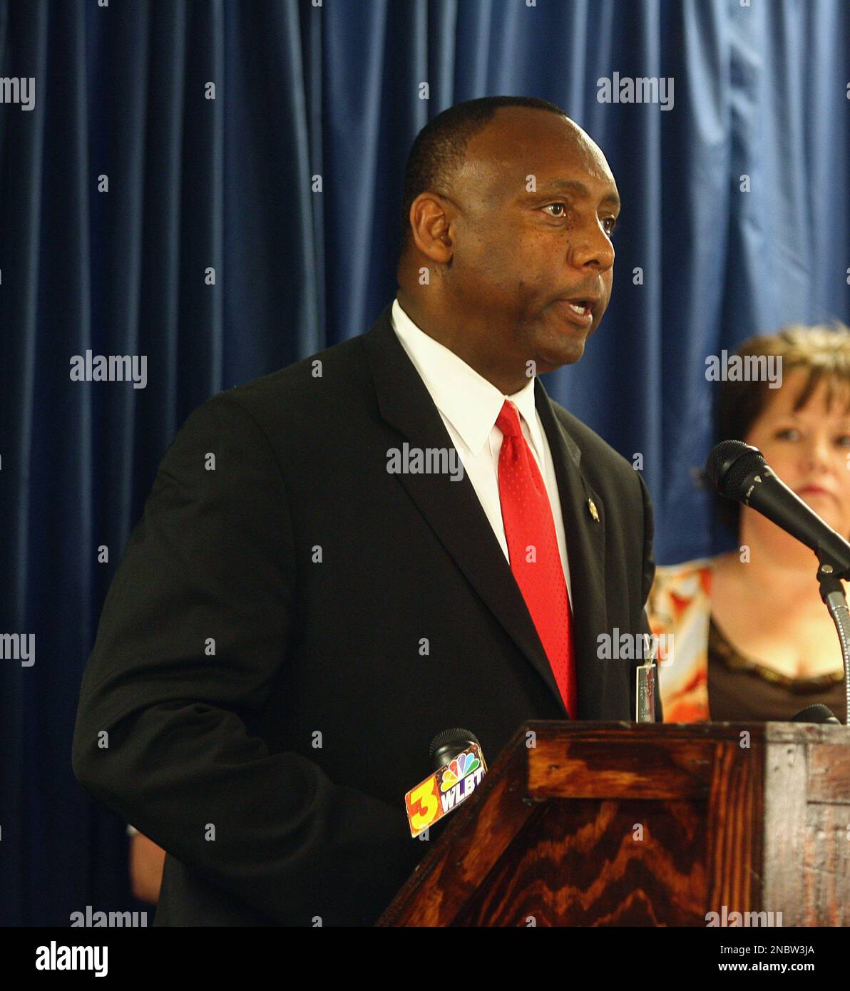 Department of Corrections Commissioner Chris Epps announces the ...