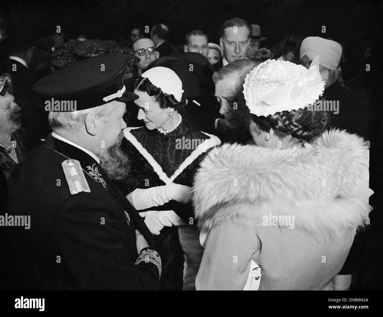 Coronation Day, the mission chiefs of the British Commonwealth gave a ...