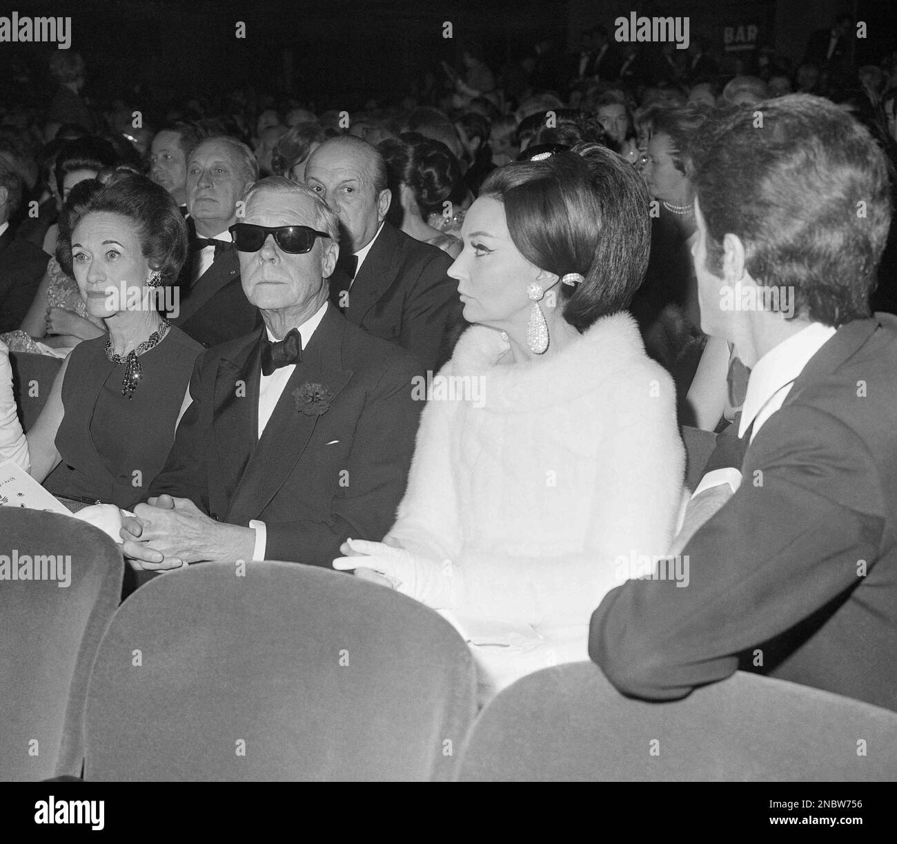 The Duke and Duchess of Windsor, Prince Edward and Wallis Simpson, with ...