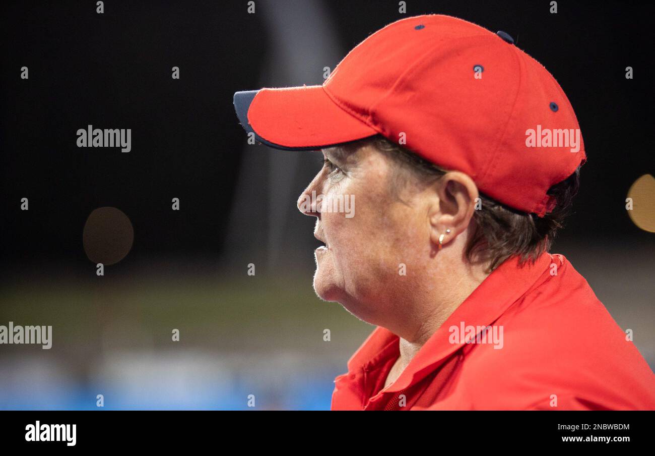 Sydney, Australia. 14th Feb, 2023. Head coach of China Alyson Annan ...