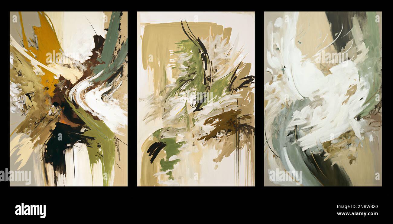 Simple Colorful Abstract Art