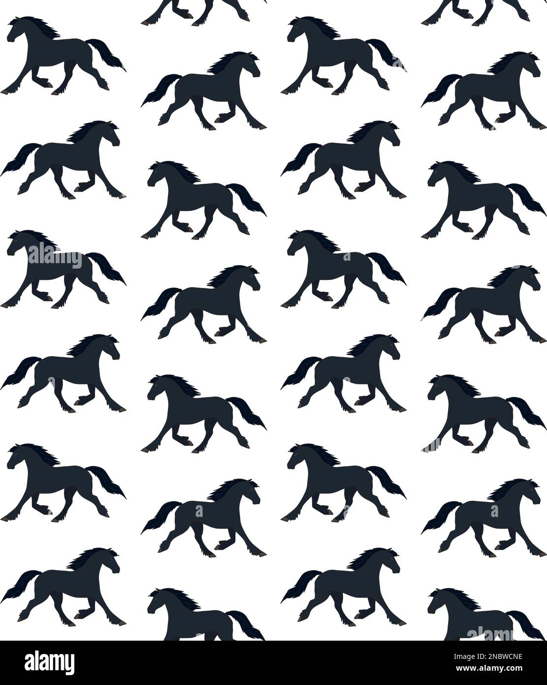 Horse Silhouette Patterns