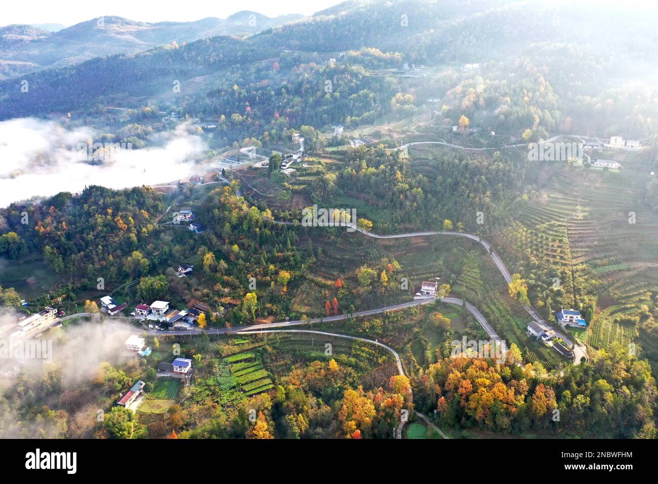 Xuan'en country hi-res stock photography and images - Alamy