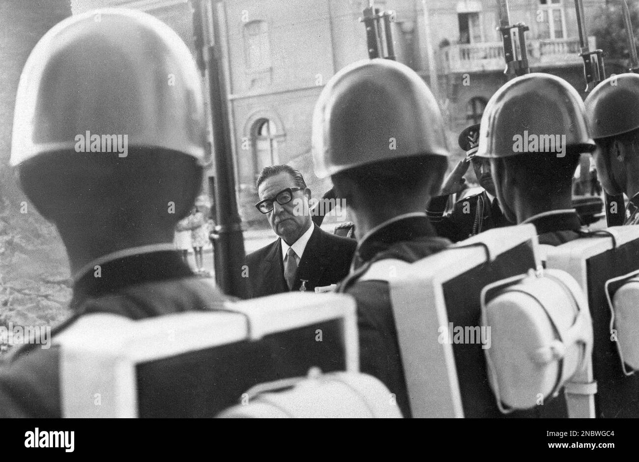 File - In this May 1973 file photo, President Salvador Allende of Chile ...