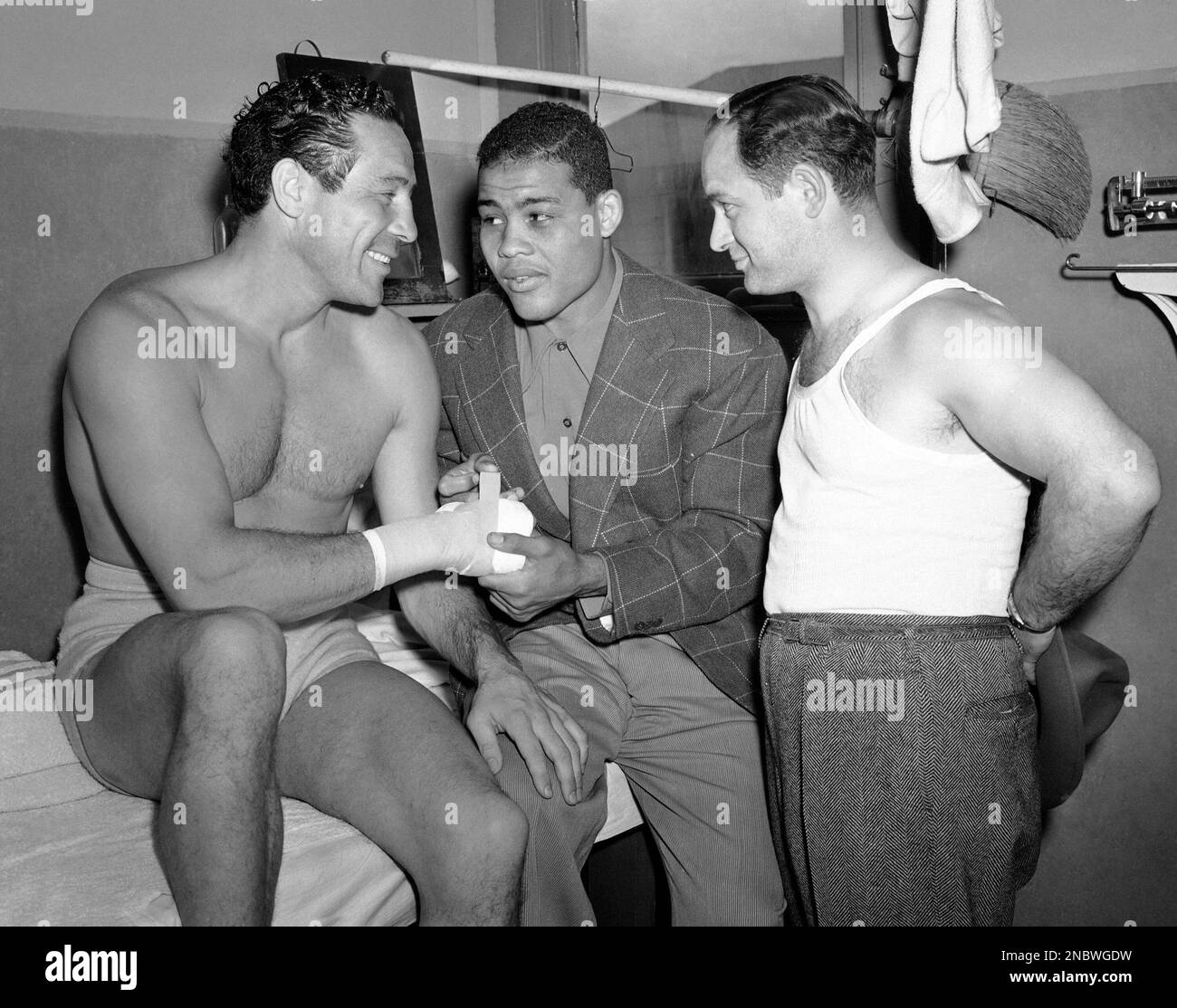 Madcap Maxie Baer, left, former world champion heavyweight boxer ...