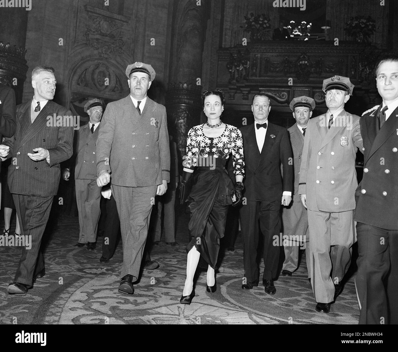 The Duke and Duchess of Windsor, Prince Edward and Wallis Simpson ...