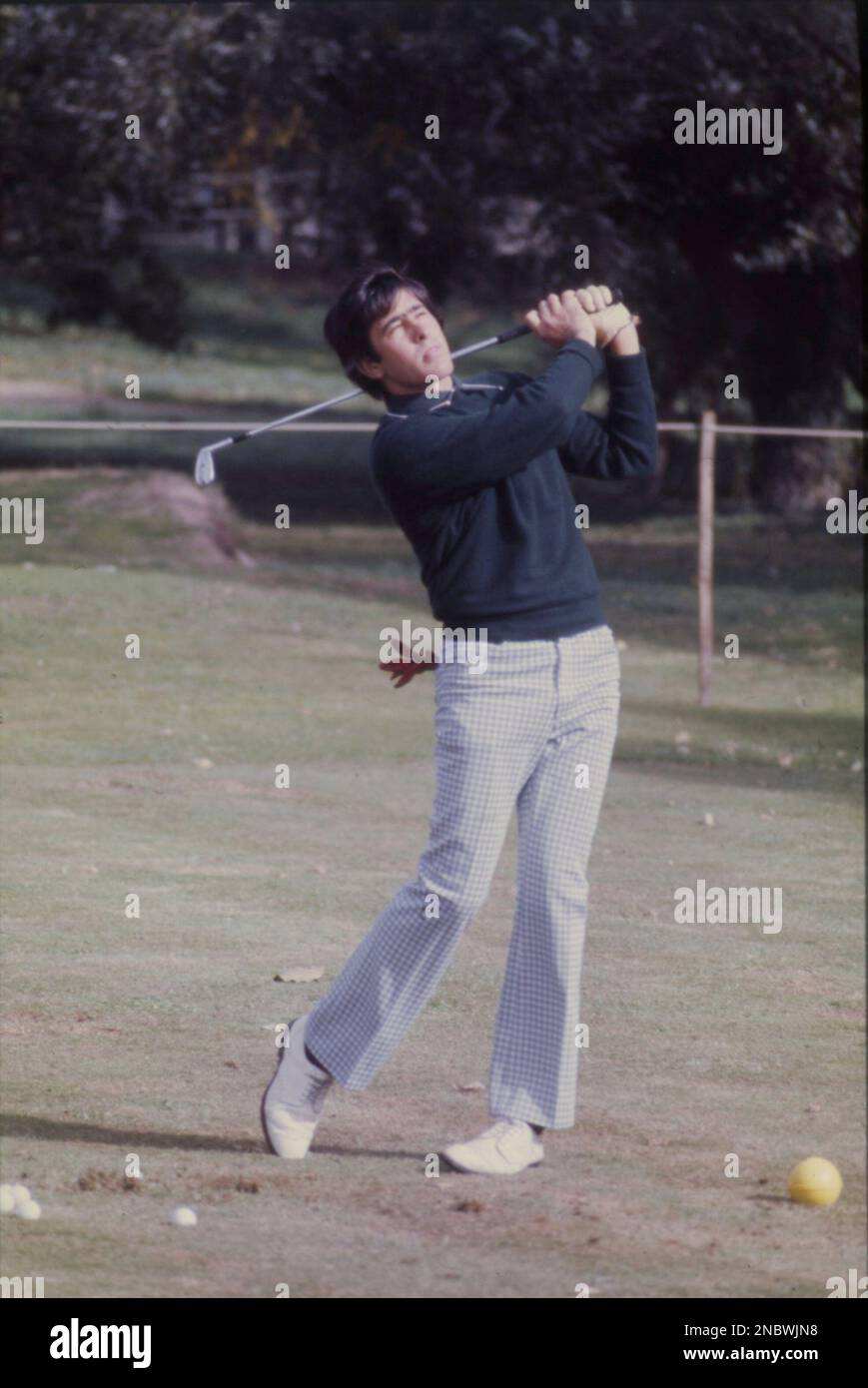 Spanish golfer Severianos Ballesteros, known as Seve Ballesteros in ...
