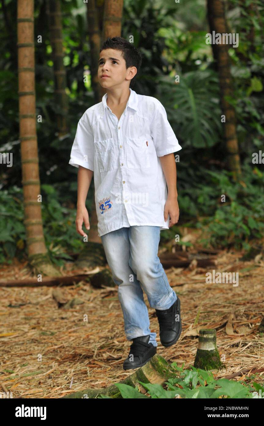 In this photo taken Tuesday, April 5, 2011, Hernan Mauricio Ocampo ...