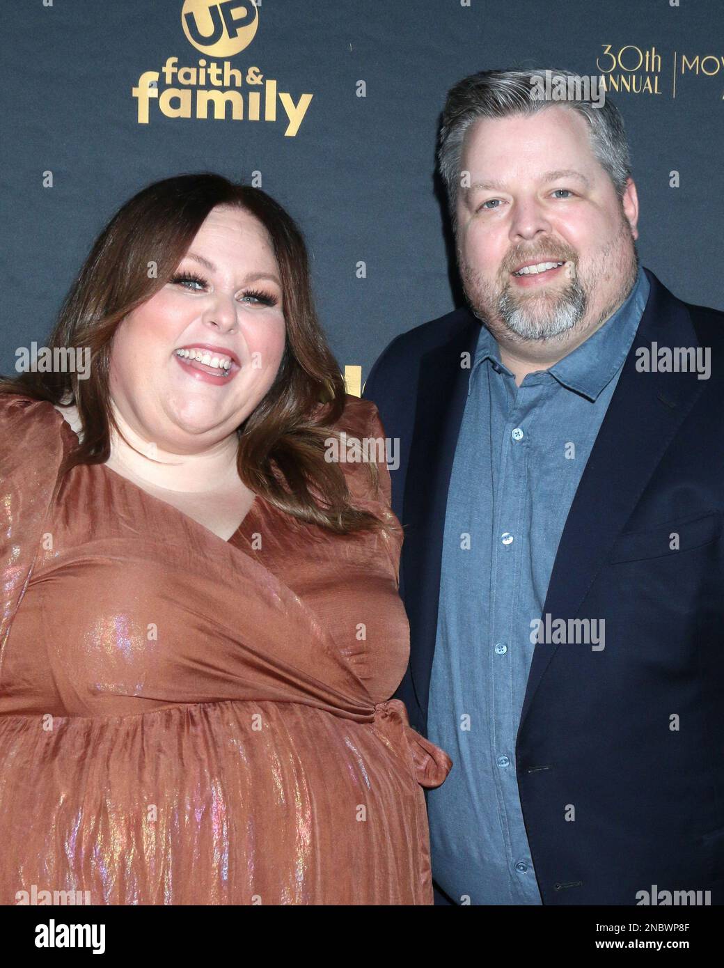 Chrissy Metz, Bradley Collins at the 30th Movieguide Awards at the ...