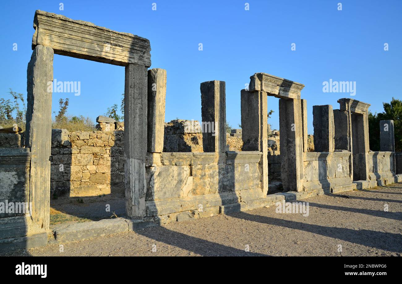 Perge Ancient City - Antalya - TURKEY Stock Photo - Alamy