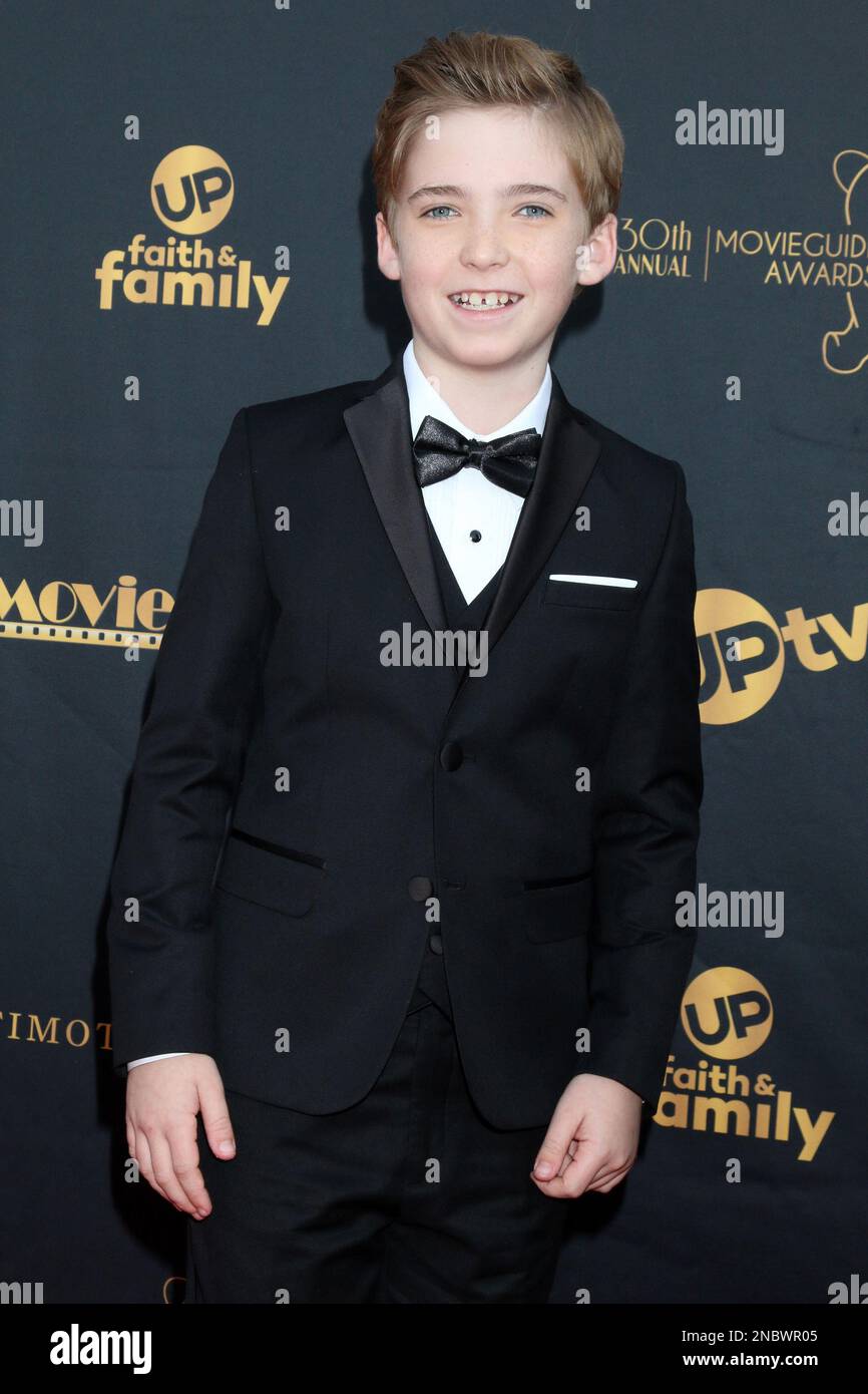 Carson Minniear at the 30th Movieguide Awards at the Avalon Hollywood ...