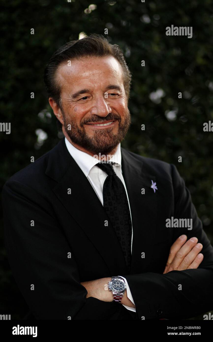 Italian actor Christian De Sica arrives at The Academy of Motion ...