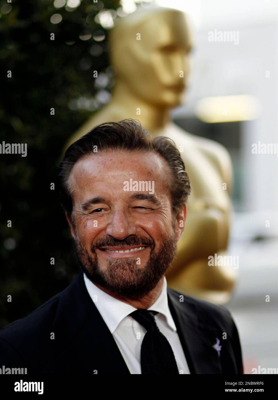 Italian actor Christian De Sica arrives at The Academy of Motion ...