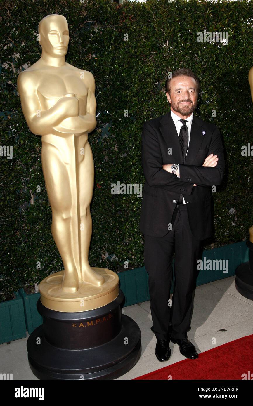Italian actor Christian De Sica arrives at The Academy of Motion ...