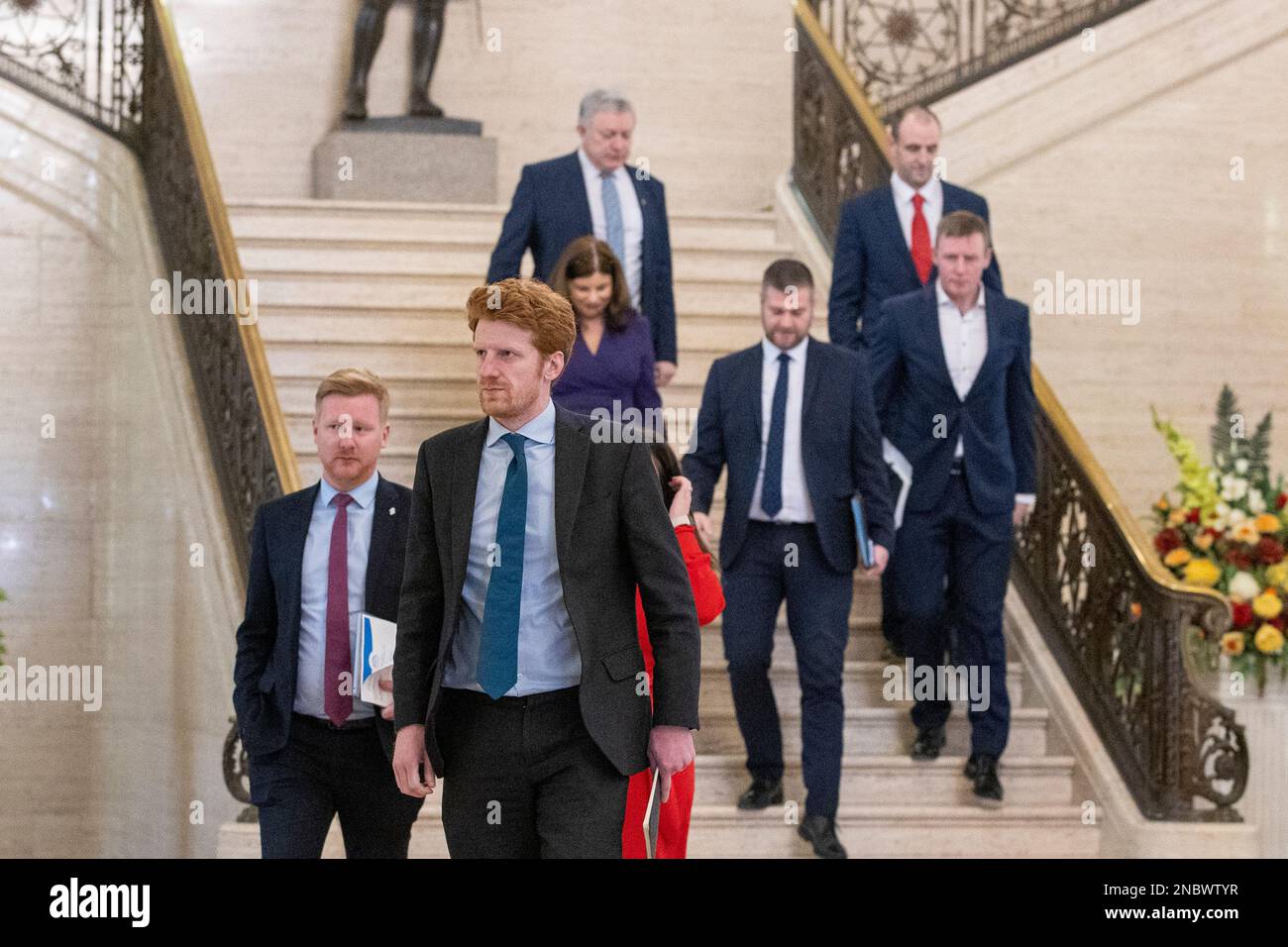Mlas in the great hall of parliament buildings hi-res stock photography ...