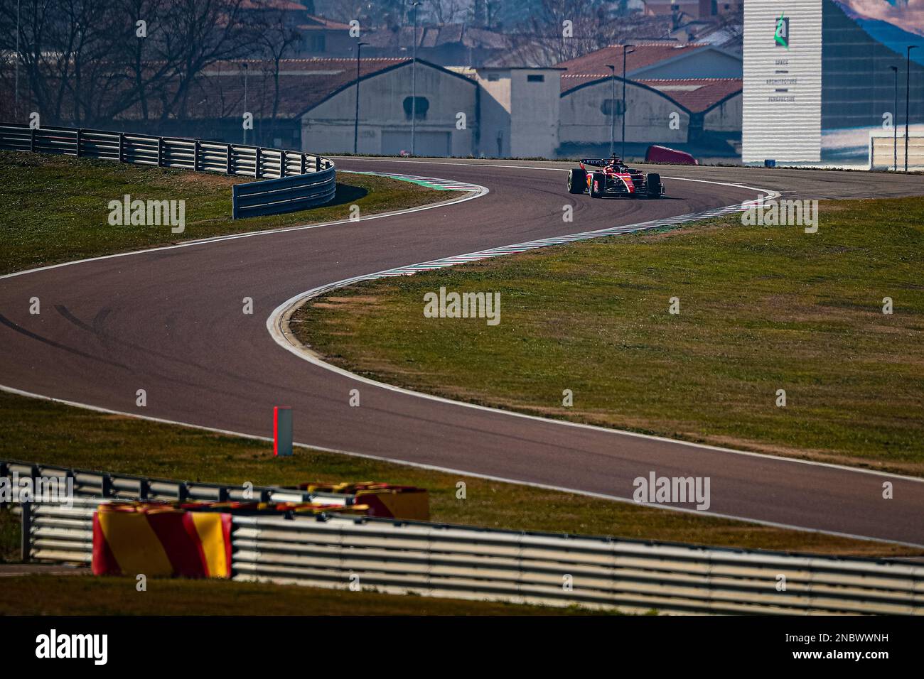 Carlos Sainz driving the new Ferrari SF-23 for the 2023 F1 season on ...