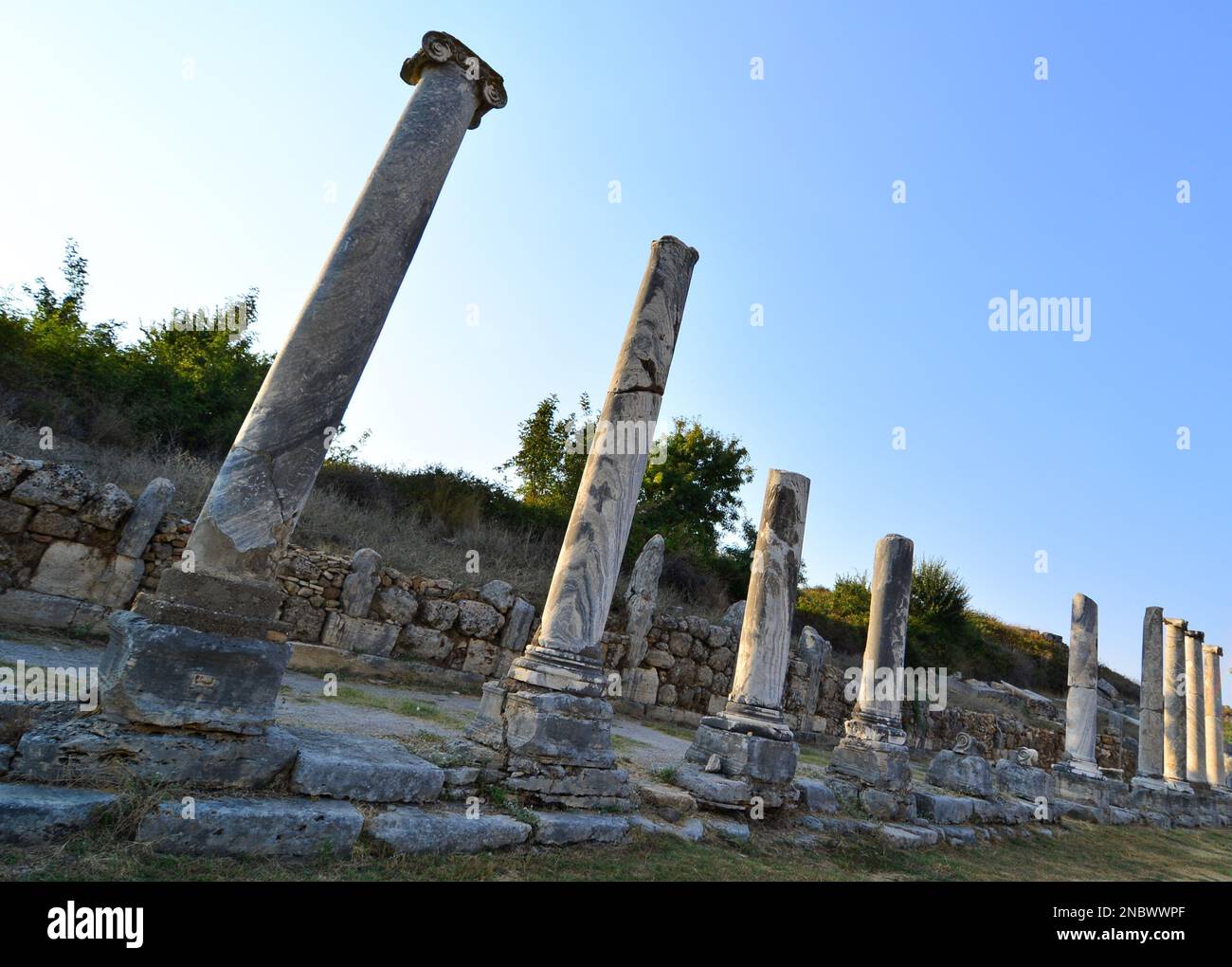 Perge Ancient City - Antalya - TURKEY Stock Photo - Alamy