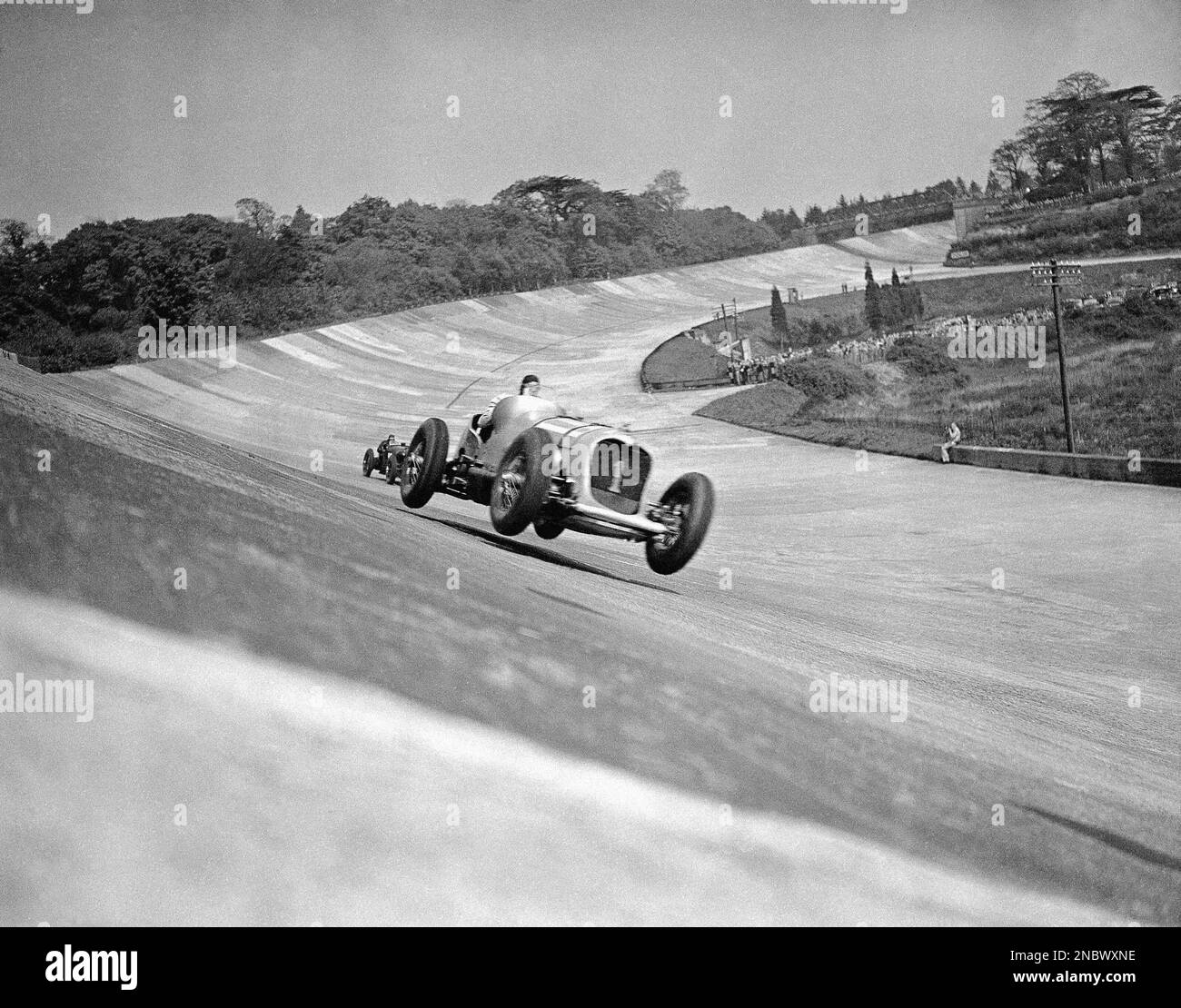John Cob in his napier-railton – the fastest scratch car in the world ...