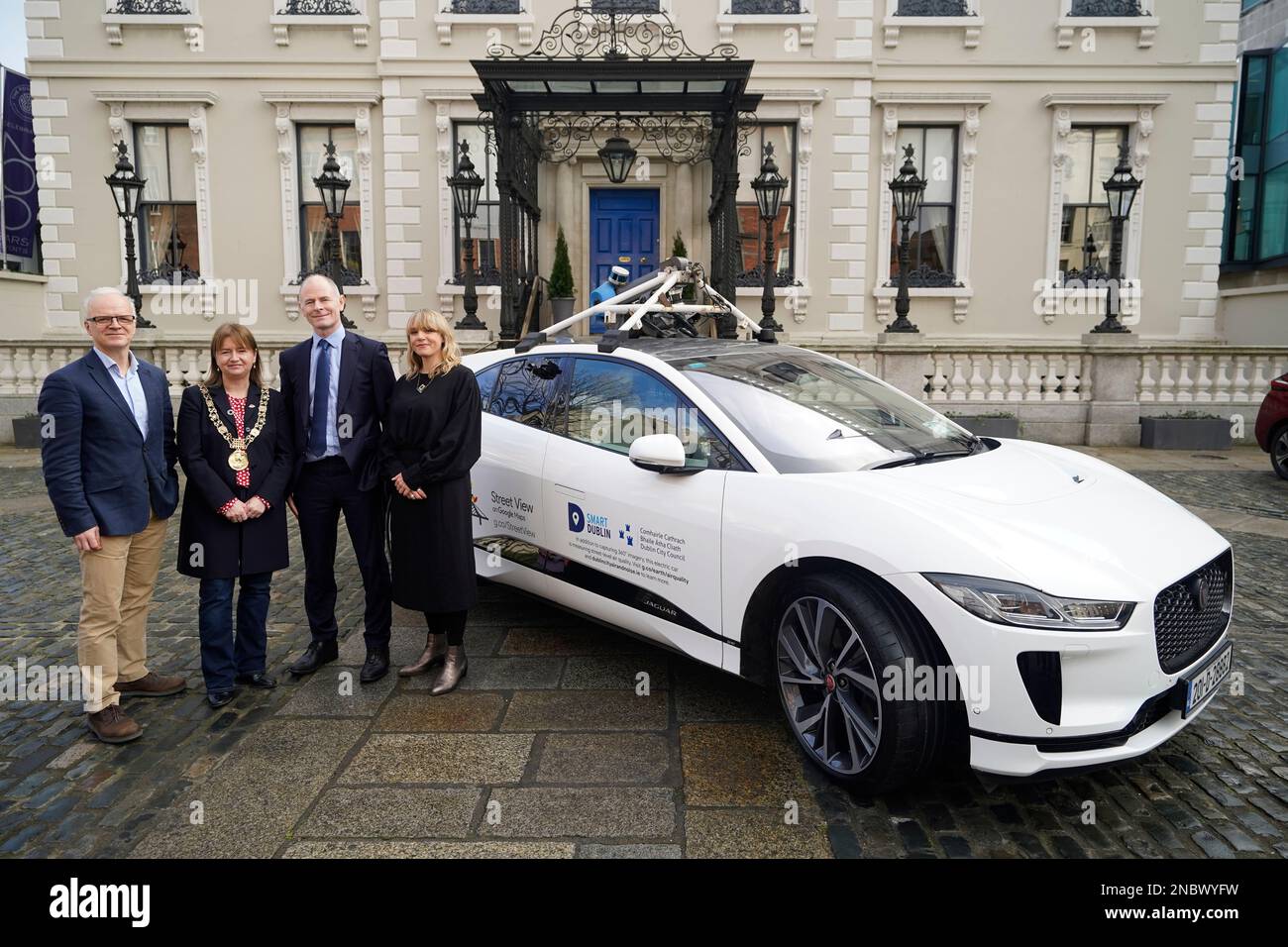 (left to right) VP of Geo Data Operations at Google, Paddy Flynn, Lord ...
