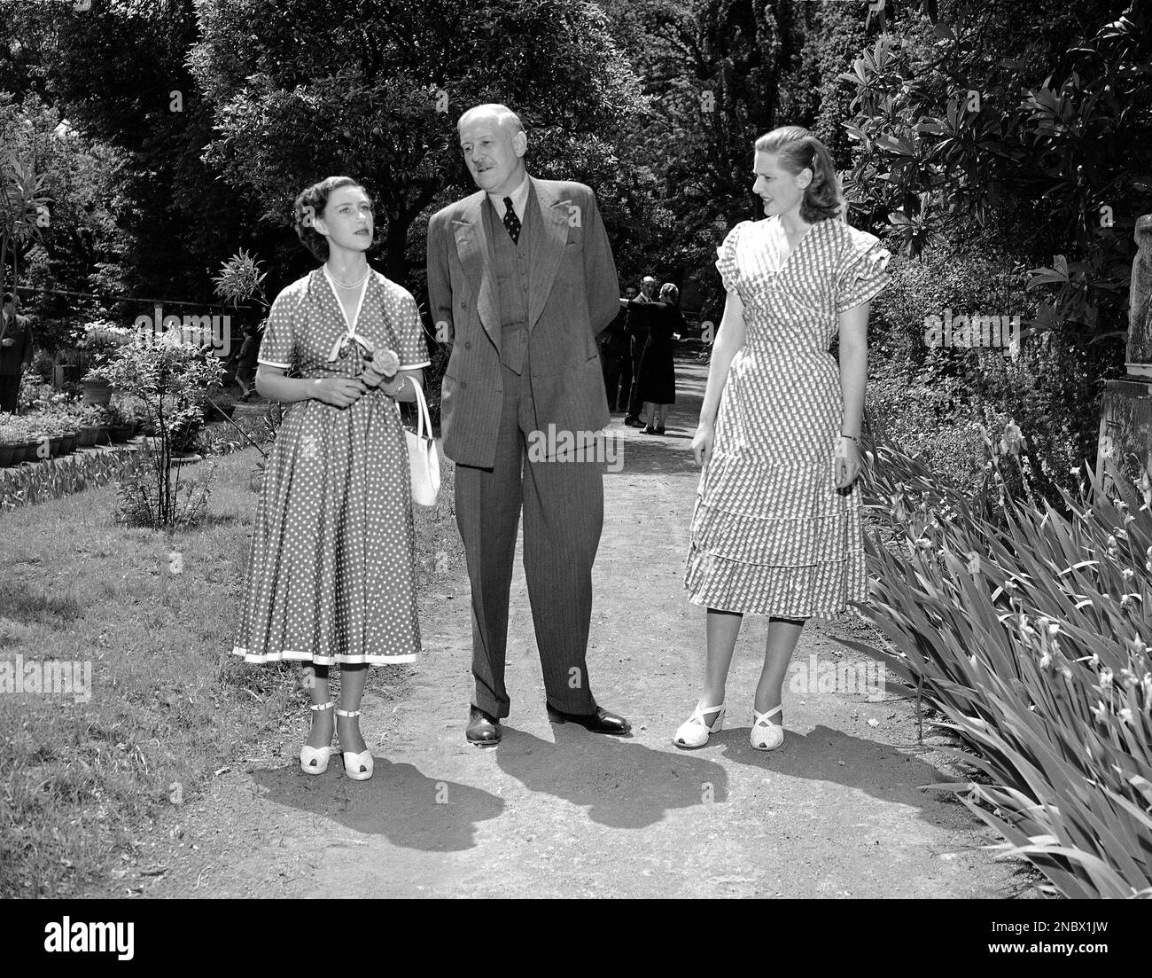 From left to right: Princess Margaret Rose of England, ambassador to ...