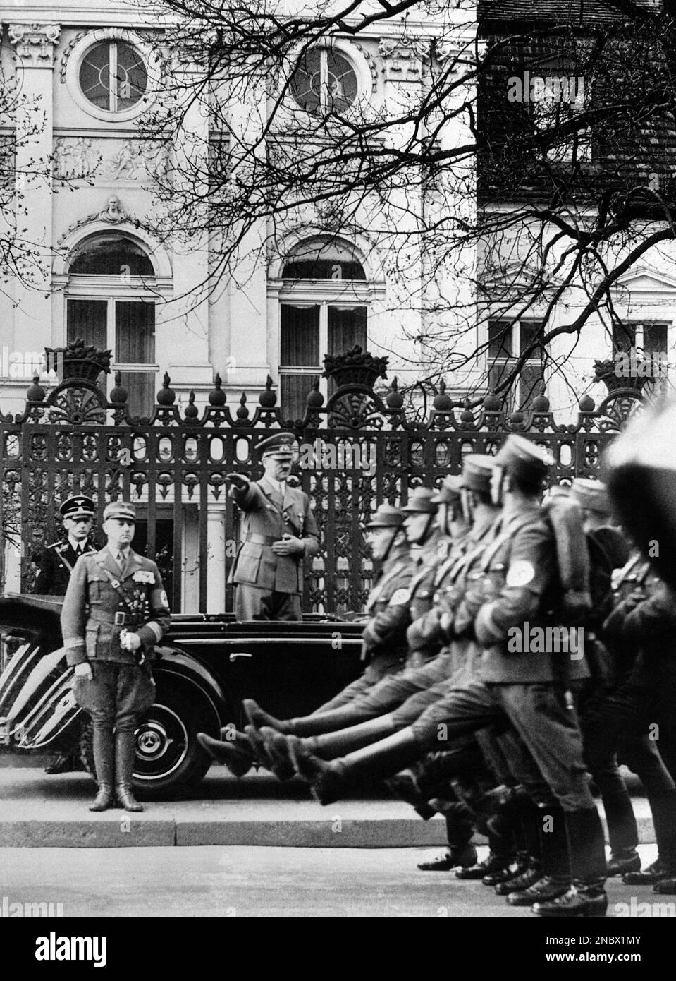 German Chancellor Adolf Hitler celebrated his 49th birthday on April 20 ...