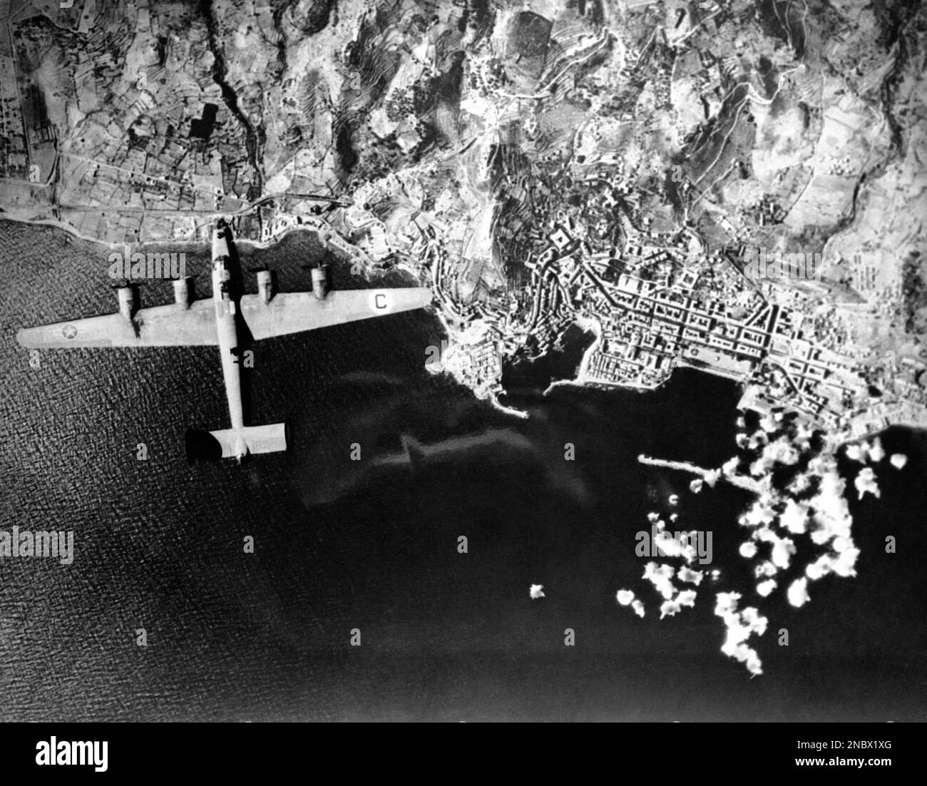 B-24 liberators of the U.S. Eighth Air Force operating under the ...