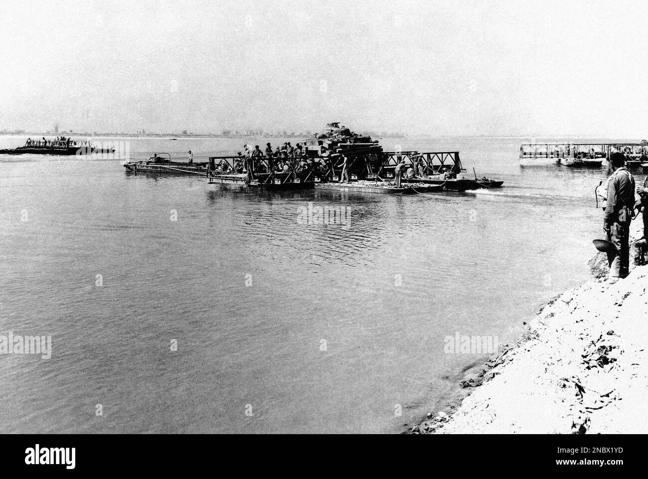 Troops of the all-British Second Division forced a crossing of the ...