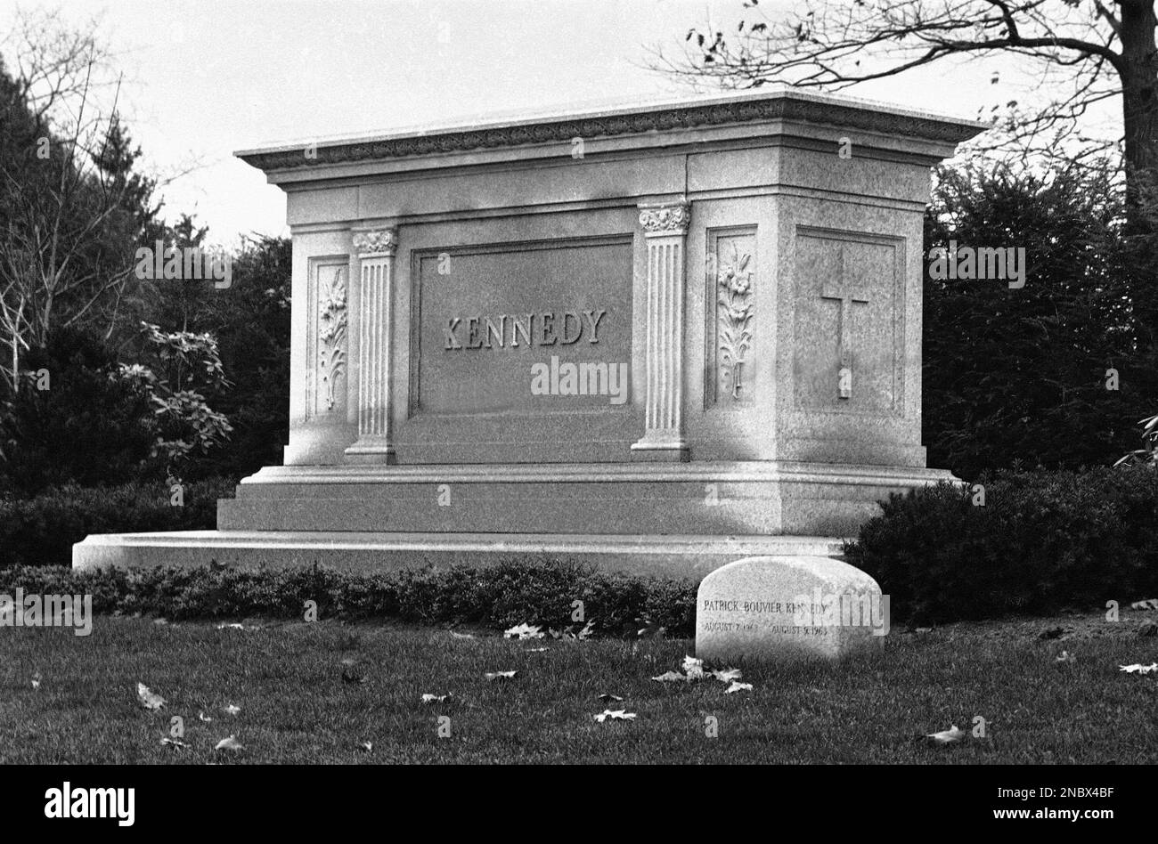 Patrick Bouvier Kennedy Grave